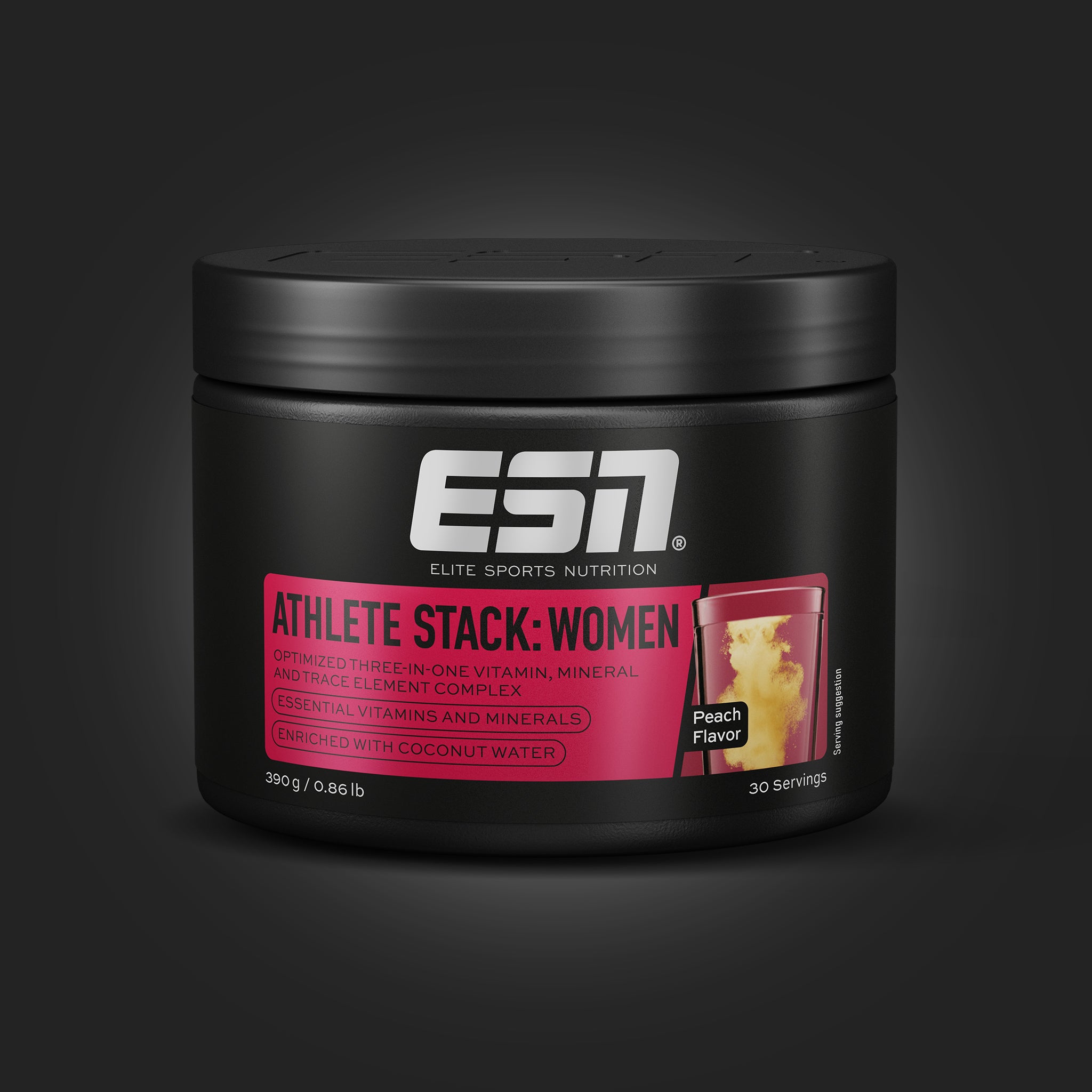 Koop ESN Athlete Stack Women poeder | 390 g blik