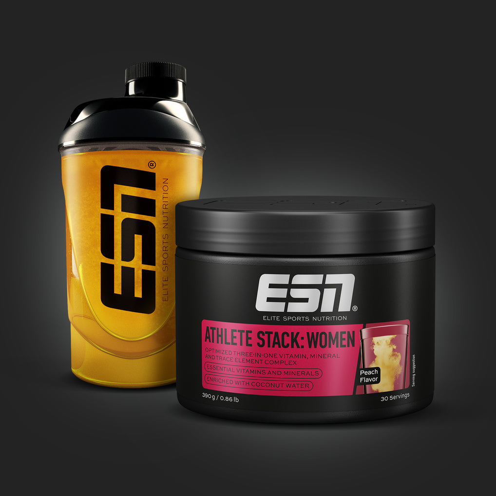 Koop ESN Athlete Stack Women poeder | 390 g blik