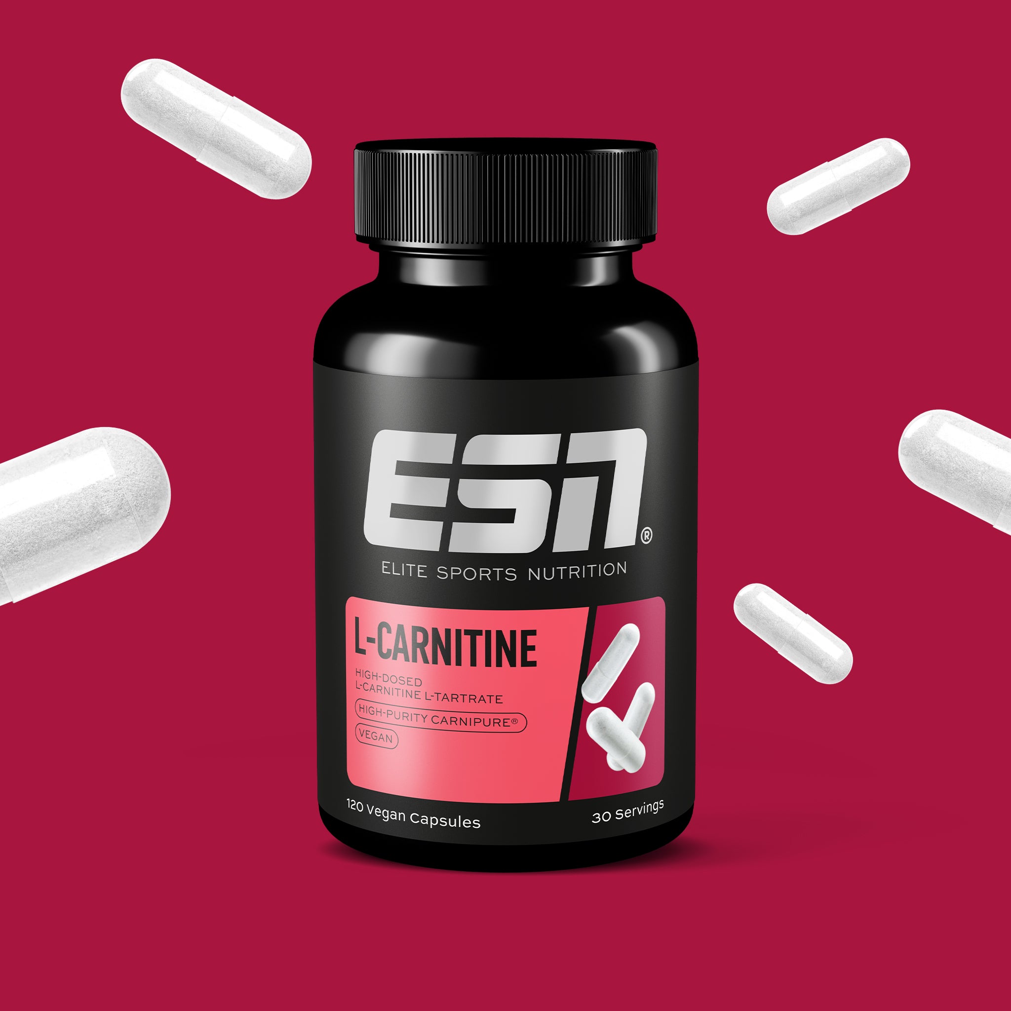 L-Carnitine Kapseln | Perfekt für Diätphasen – ESN