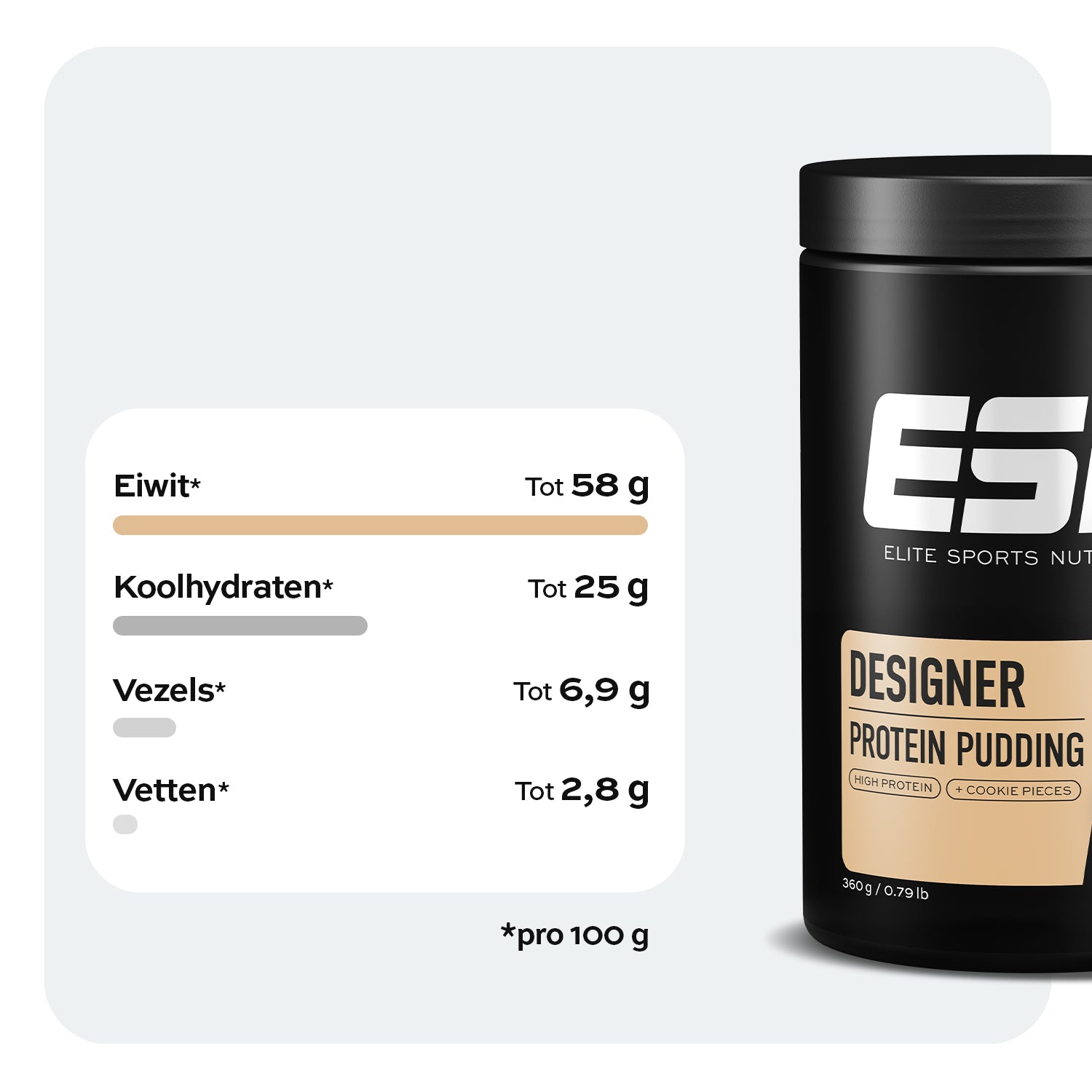 Eiwitrijke pudding | ESN Designer Protein Pudding