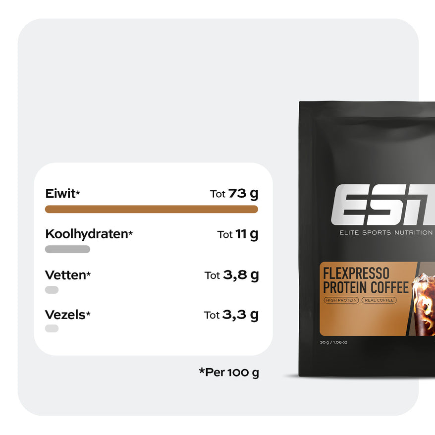 Eiwit Koffie Sample Box | 5 x 30g | ESN