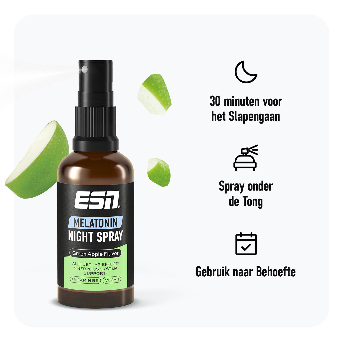 Melatonin Spray | Voor een betere nachtrust – ESN